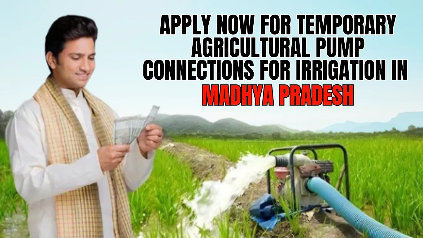 Apply Now for Temporary Agricultural Pump Connections for Irrigation in ...