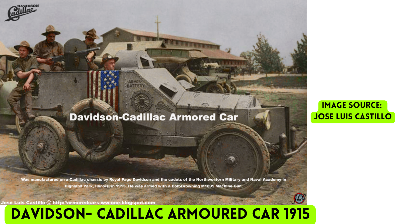 Davidson Automobile Battery Armoured Car