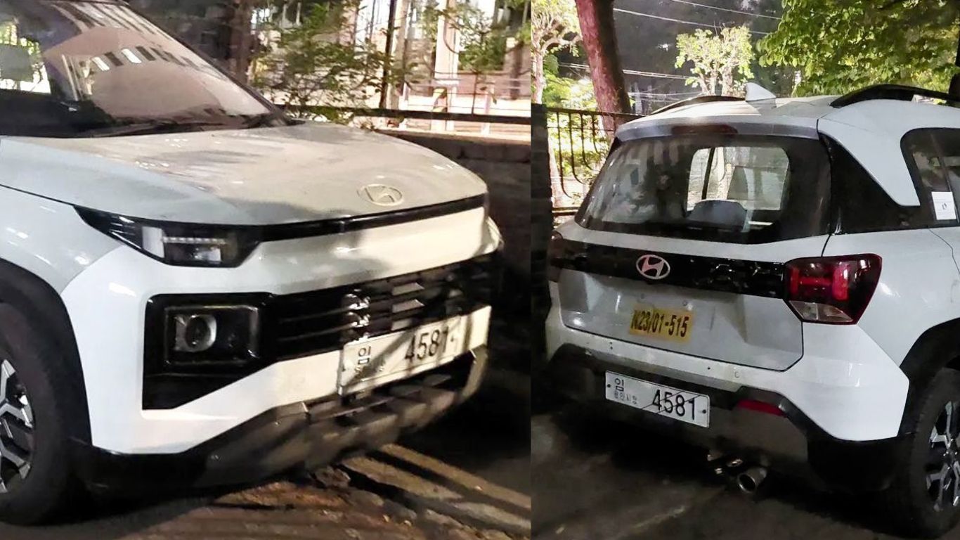 Hyundai Exter New Images Leaked Before Launch | Check out the front and ...