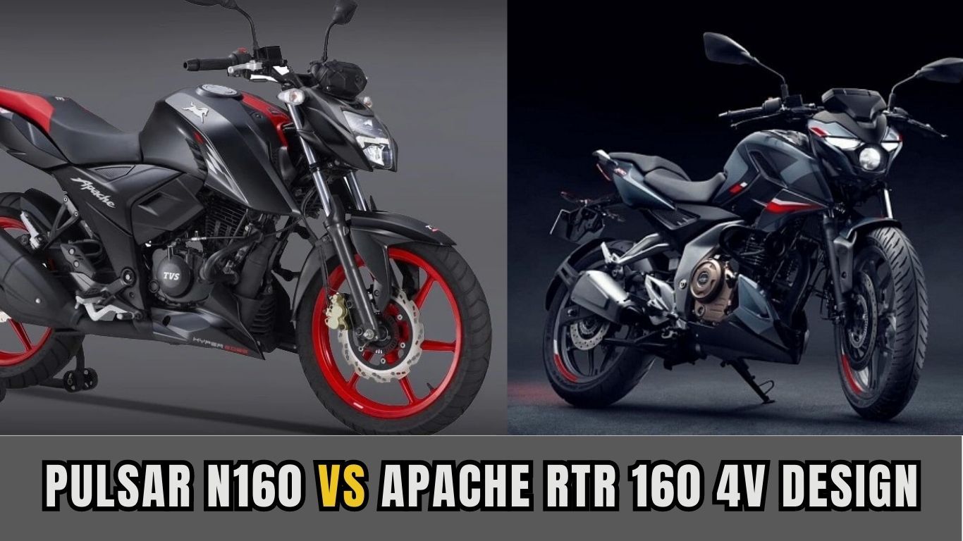 Pulsar n160 vs TVS Apache Rtr 160 4v: Which Bike Will Win Your Heart ...