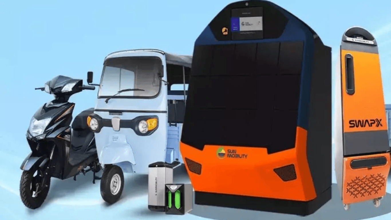 Revfin Partners with SUN Mobility’s Battery Swapping Tech to Finance EV ...