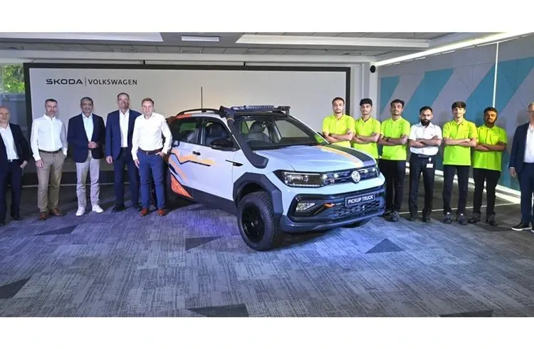 Škoda Auto Volkswagen India Builds Unique Pickup Truck Through Student ...