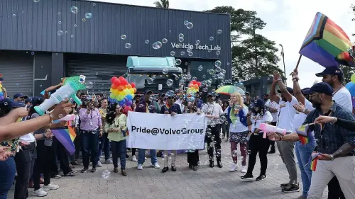 Volvo Group India Hosts First-Ever Pride March at Bagmane Tech Park